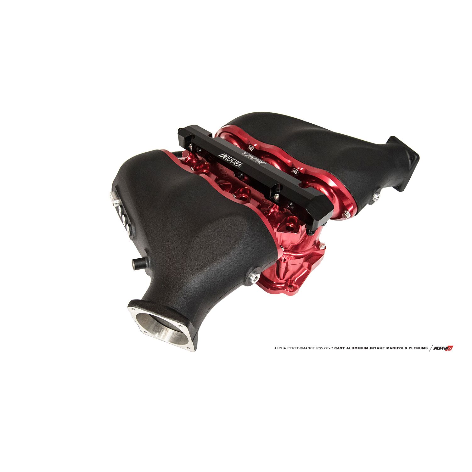 ALPHA Performance R35 GT-R Cast Aluminum Intake Manifold Plenum Set ...